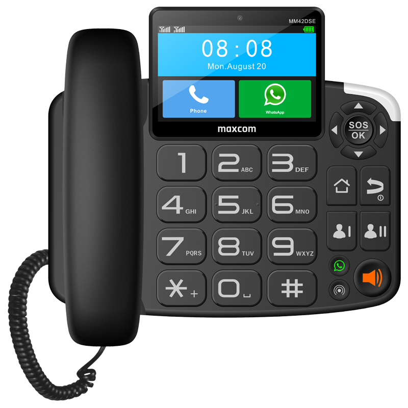 GSM Desktop phone Maxcom MM42DSE | Office Electronics & Business ...